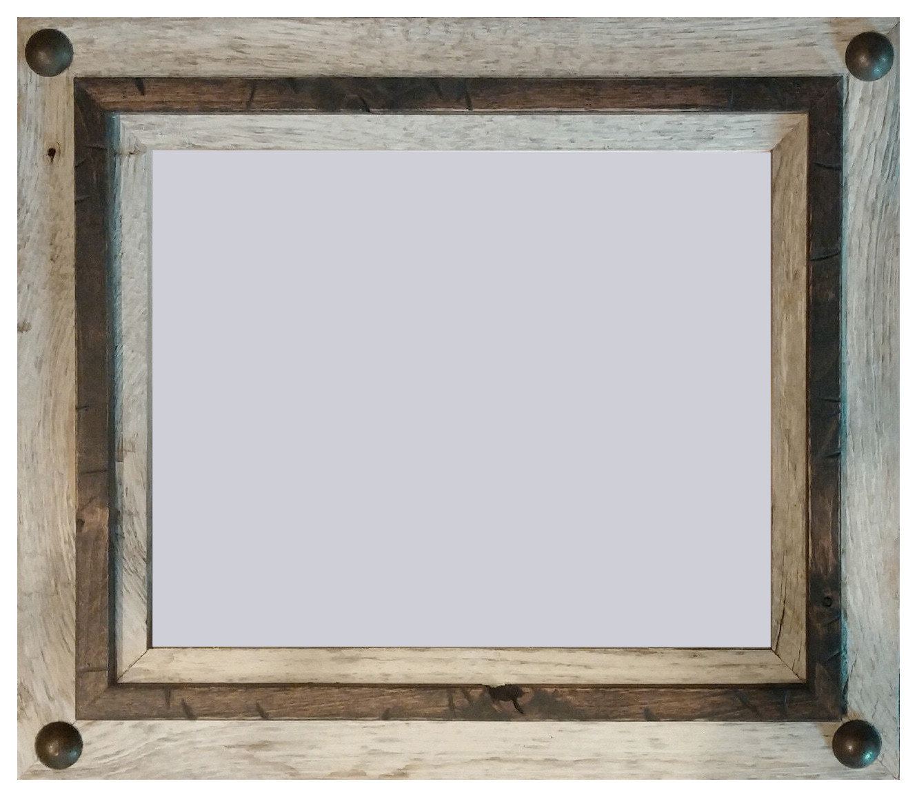 Rustic Frames, Hobble Creek Series Frame With Tacks, 20"x30" - Rustic ...