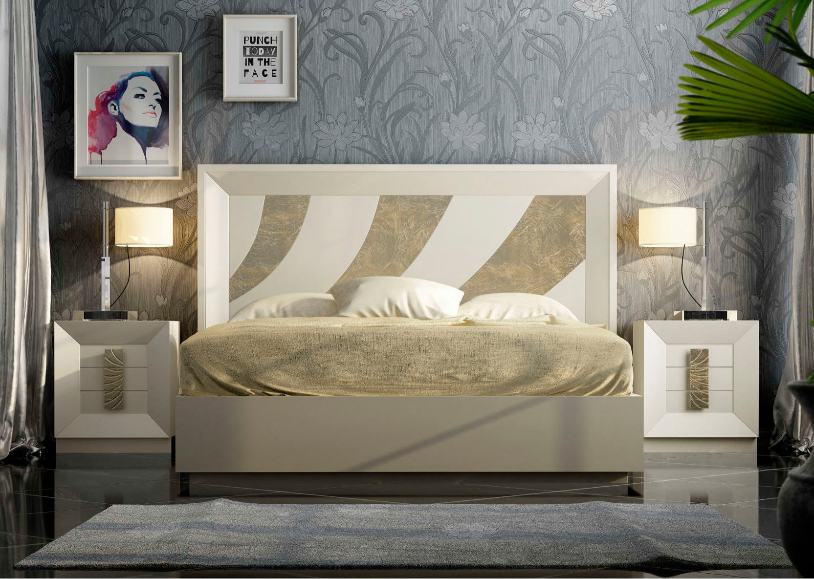 London Bed Dor127, Queen - Contemporary - Platform Beds - by Macral ...