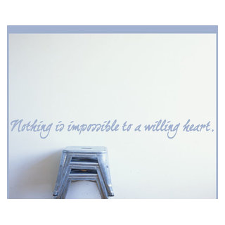 Nothing is Impossible Vinyl Wall Decal businessquotes23, 36 in ...