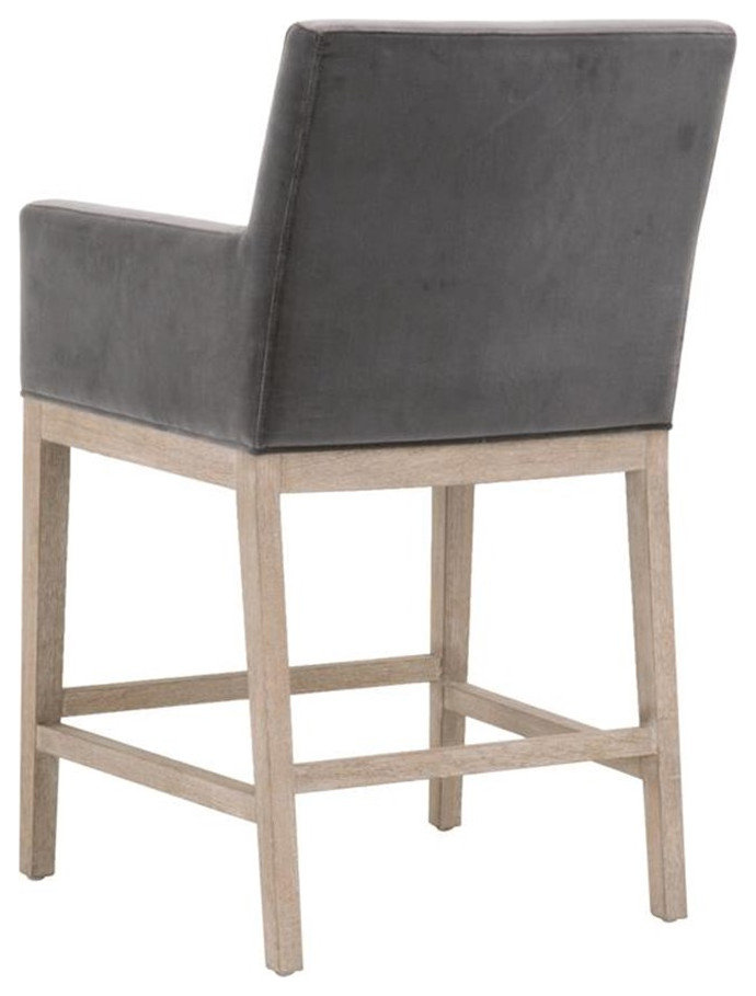 Star International Furniture Stitch & Hand Drake 27" Velvet Counter ...