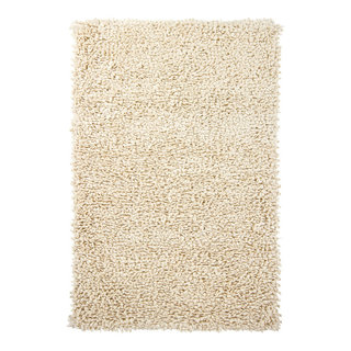 Azzura Contemporary Area Rug, Ivory, 7'9x10'6 - Contemporary - Area ...