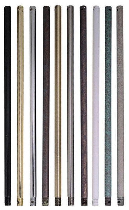 Craftmade 36" Downrod in Chrome, 0.500 - Transitional - Ceiling Fan ...