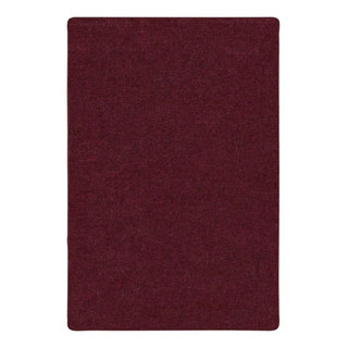 Classroom Rug, Cranberry, 6'x9' - Contemporary - Area Rugs - by Uber ...