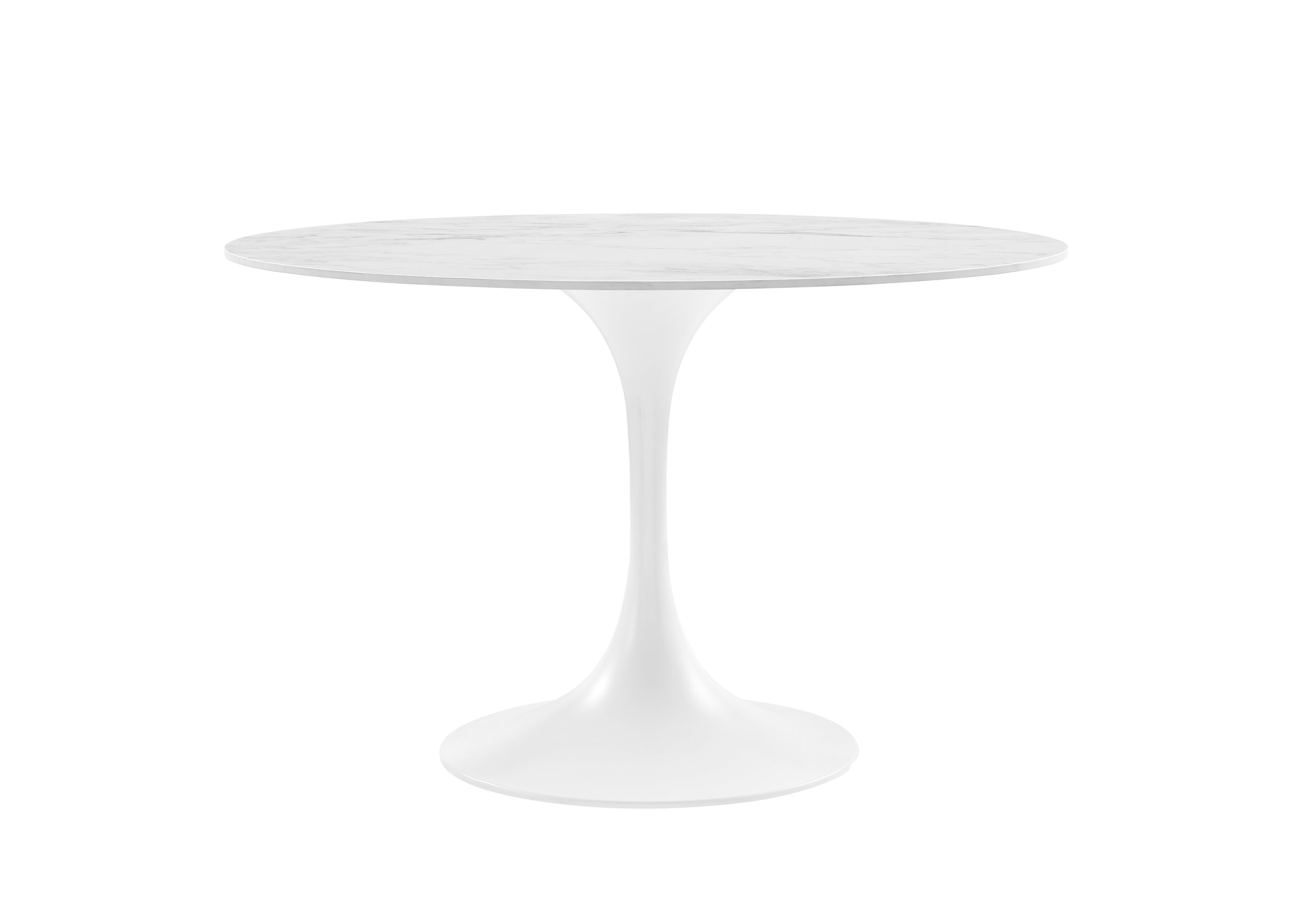 Astrid 47" Round Table - Midcentury - Dining Tables - by Euro Style | Houzz