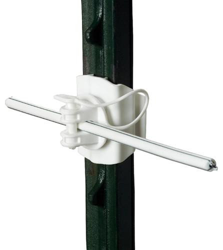 Gallagher™ G682134 Universal T-Post Electric Fence Insulator, White, 20 ...