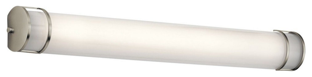 1 Light Linear Bathroom Light Fiture Approved for Damp Locations ...