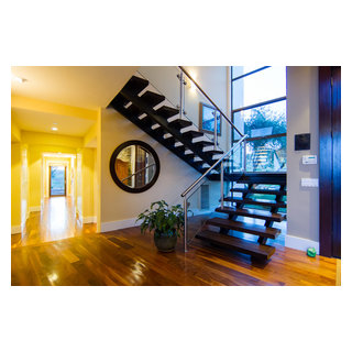 Edna Valley Home - Contemporary - Staircase - San Luis Obispo - by ...