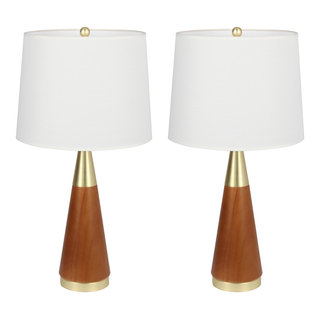 26" Table Lamps, Set of 2 - Transitional - Lamp Sets - by THY-HOM | Houzz