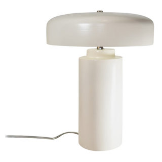 Justice Design Portable 2 Lt Tower Kava Table Lamp, White/Gold - CER ...