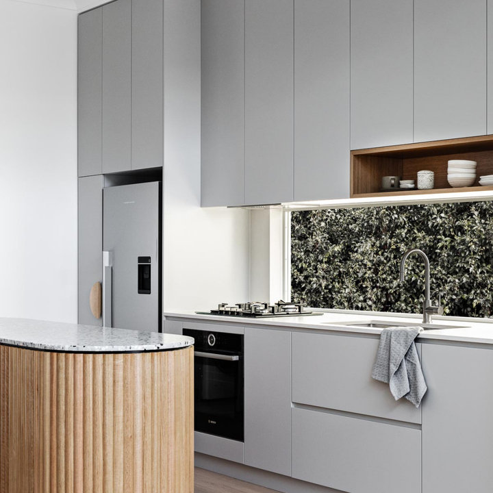 75 Beautiful Kitchen with Terrazzo Benchtops Ideas & Designs - June ...
