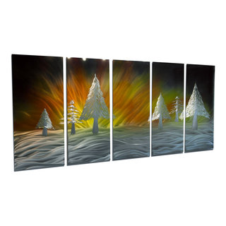 Winter Solstice Metal Wall Art - Contemporary - Metal Wall Art - by ...