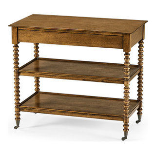English 3 Tier End Table - Traditional - Side Tables And End Tables ...