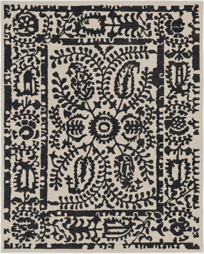 Hand Hooked Armelle Area Rug ARM-1021, 8' x 10' - Contemporary - Area ...