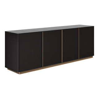 Kalla Sideboard, Charcoal - Contemporary - Buffets And Sideboards - by ...