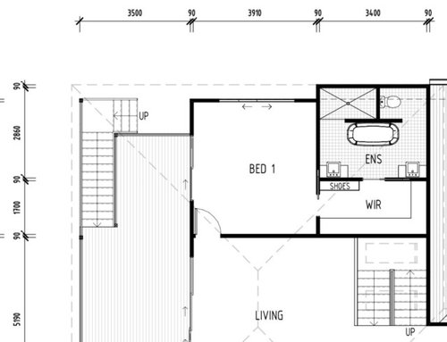 Ensuite/Walk-in Robe Entrances | Houzz AU