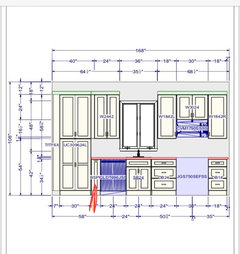 horizontal handles kitchen pulls
