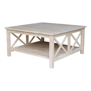 Hampton Square Coffee Table - Transitional - Coffee Tables - by Bison ...