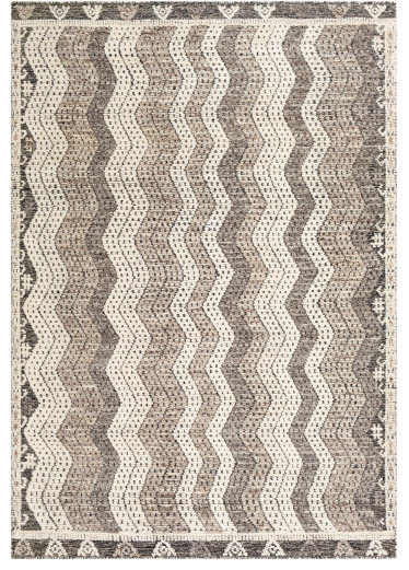 Surya Tunus TUN-2302 8'x10' Rug, Ivory/Medium Gray/Dark Brown/Black ...