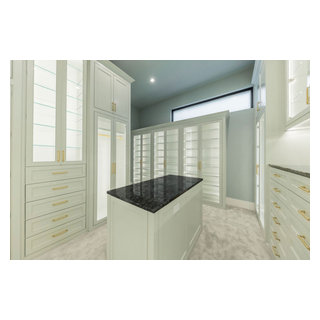 Builder-Grade Closet Makeover - Transitional - Wardrobe - Dallas - by ...