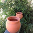 Natural 2-Piece Terra-Cotta Fallen Pot Set - Contemporary - Outdoor ...