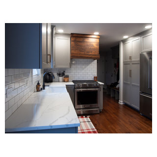 L-Shaped Kitchen Remodel - Contemporary - Kitchen - Chicago - by Bayern ...