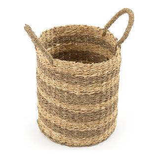 Woven Wire Basket, 10x11.25" - Tropical - Baskets - by Zentique, Inc ...