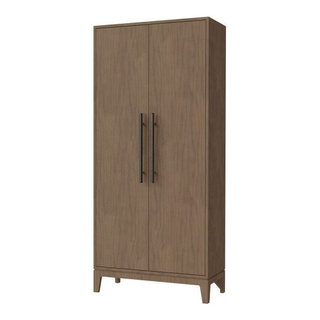 Millie IV Storage Cabinet, Oyster Gray - Transitional - Storage ...