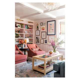 Davin Interiors - Transitional - Living Room - Chicago - by Sarah ...