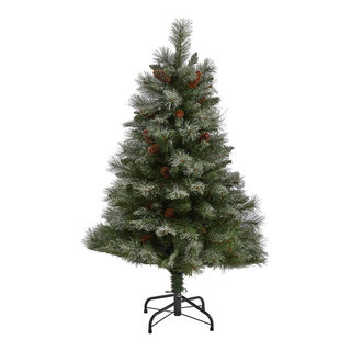 3 Snowed French Alps Mountain Pine Christmas Tree / 135 Bendable ...