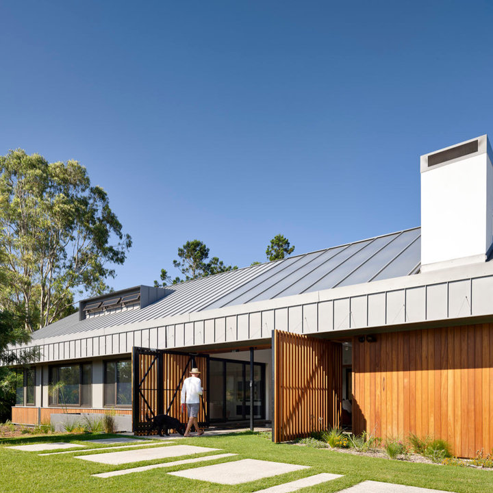75 Beautiful Grey House Exterior Ideas and Designs - August 2024 | Houzz UK