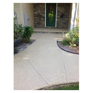 Spray Texture Concrete Overlay - DC Metro - by Elite Concrete Design ...