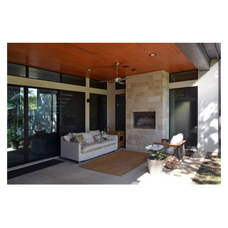 Back Patio - Modern - Patio - Dallas - by Ware Architecture Studio | Houzz