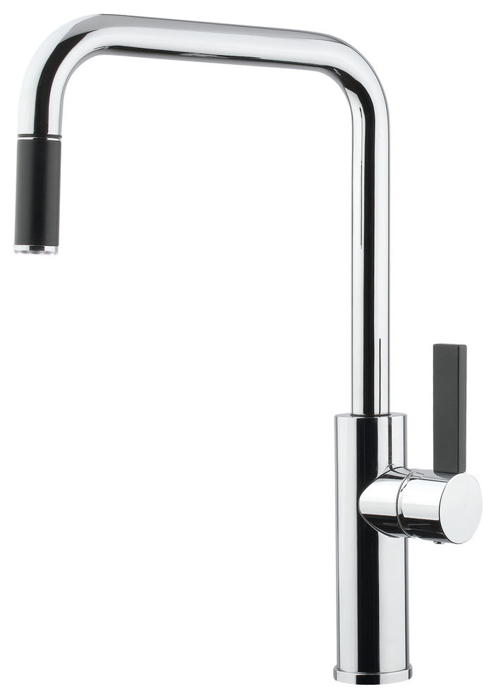 Luz Mono Shower Faucet, Brushed Nickel - Modern - Kitchen Faucets - by ...