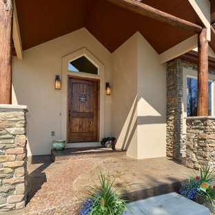 75 Beautiful Rustic Stucco Exterior Home Pictures & Ideas | Houzz