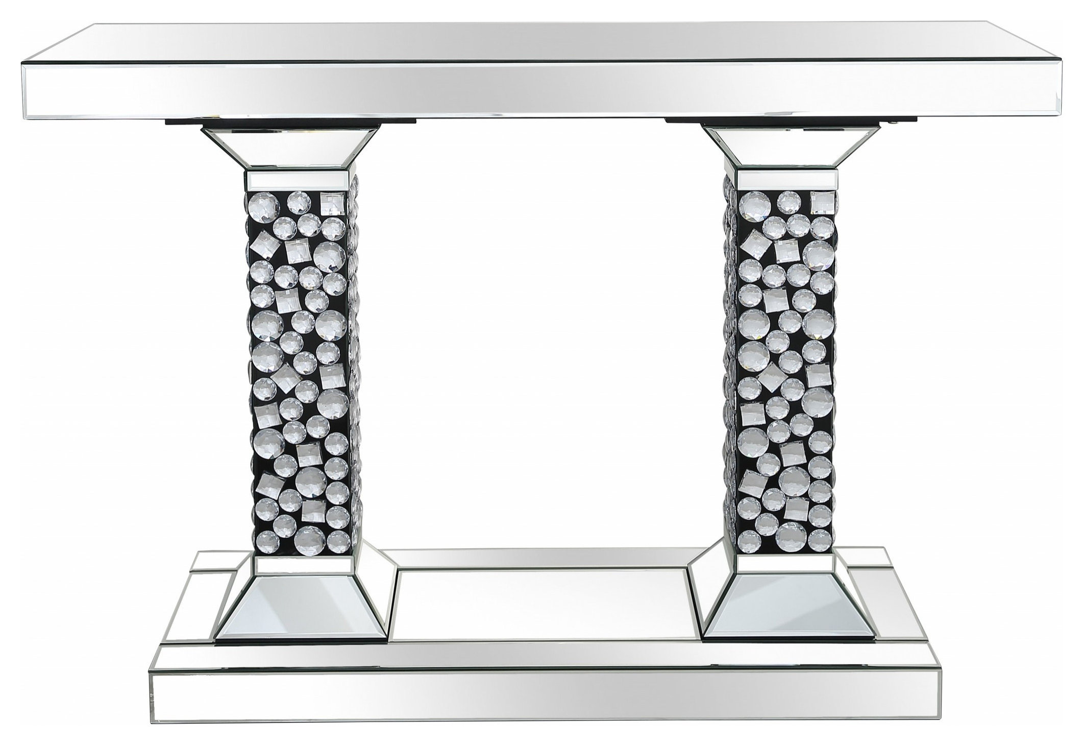 Beaded Pestestal Console Table - Contemporary - Console Tables - by ...