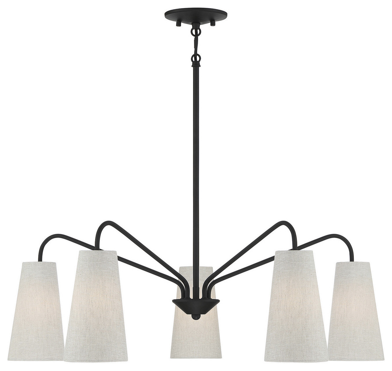 Savoy House Edgewood Five Light Chandelier - Transitional - Chandeliers ...
