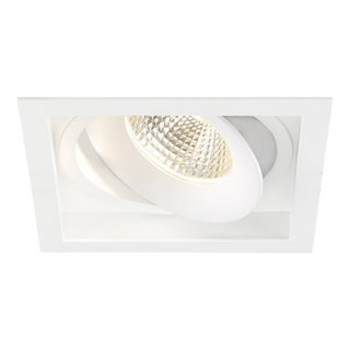 White One Light Gimbal from the Amigo Collection, 6.000 - Transitional ...