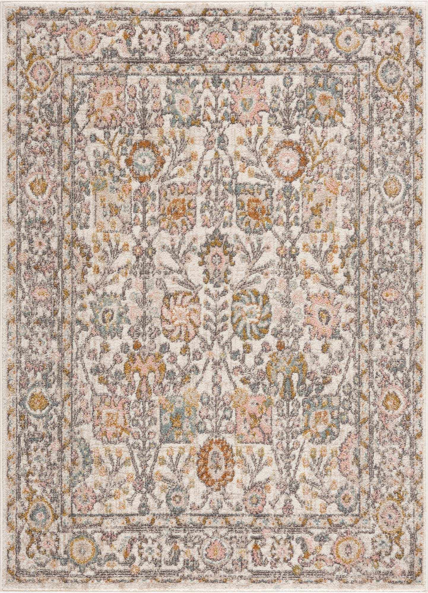 Hauteloom Herstmonceux Area Rug, 7'10" Square - Traditional - Area Rugs ...