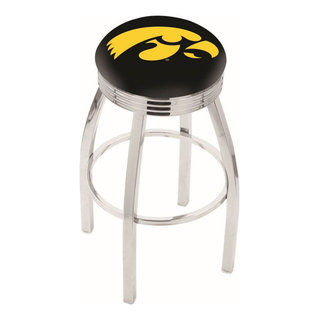 Holland L8C3C Iowa 30" Swivel Bar Stool - Chrome - Contemporary - Bar ...