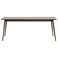 Modern Oak Table, Smoked Oak - Midcentury - Dining Tables - by Unique ...