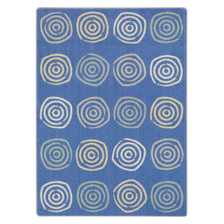 Simply Swirls 10'9" x 13'2" area rug in color Pastel - Contemporary ...