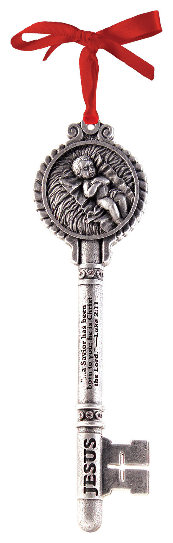 Ornament Key To Christmas Ribbon Hang - Traditional - Christmas ...