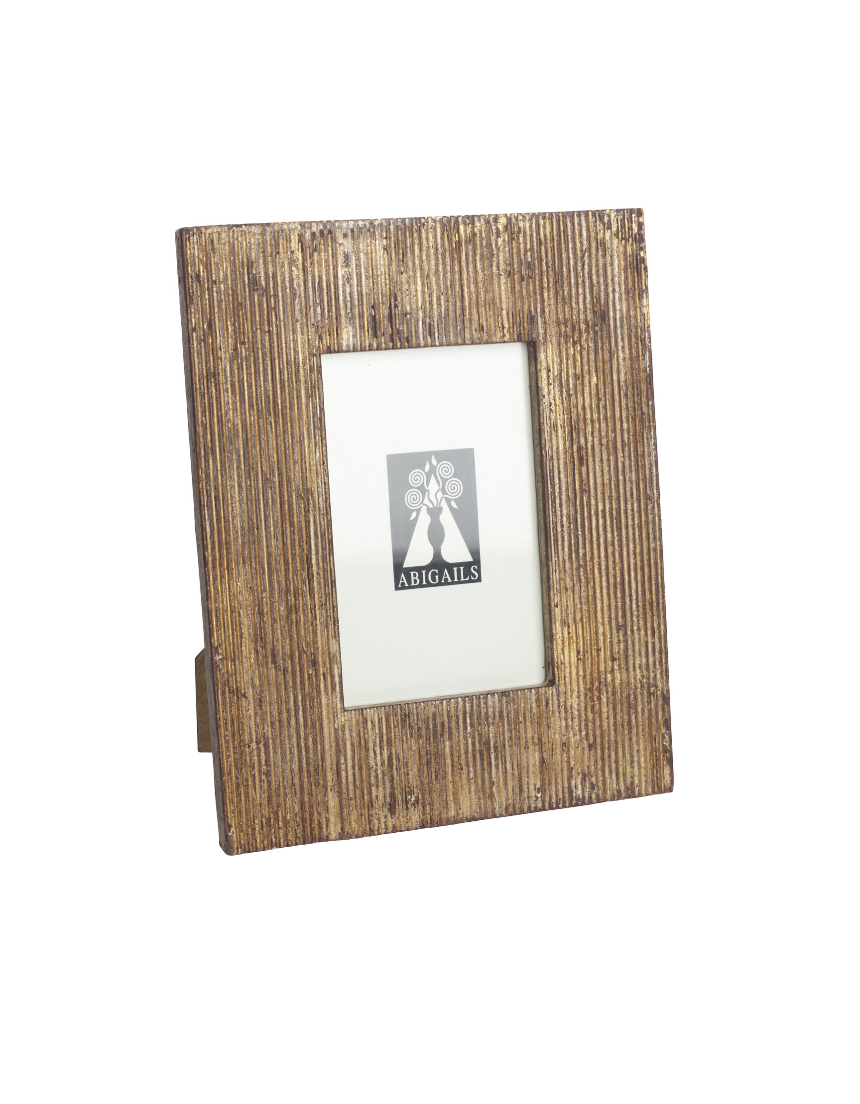 Provence Ridged Gold Patina Frame, Holds 4"x6" Photo - Traditional ...