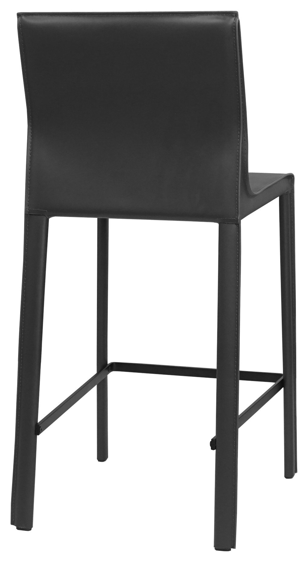 Elite Living Stan Leather 26" Counter Height Bar Stool - Contemporary ...