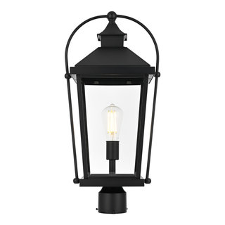 Home Living Outdoor Post light, Black, 23" - Modern - Post Lights - by ...