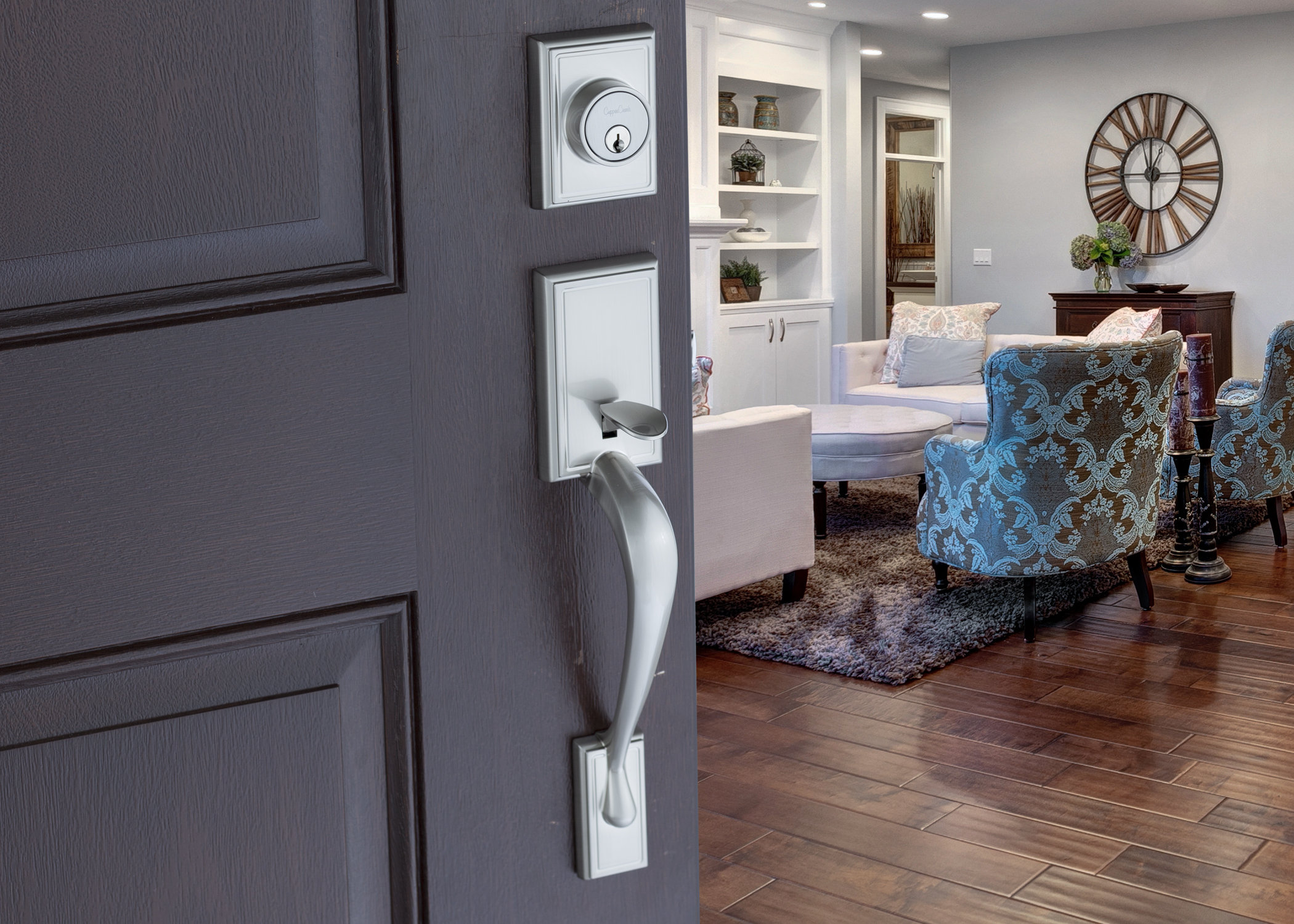 Active Handle Set, Kash Lever Interior Trim, Satin Stainless ...