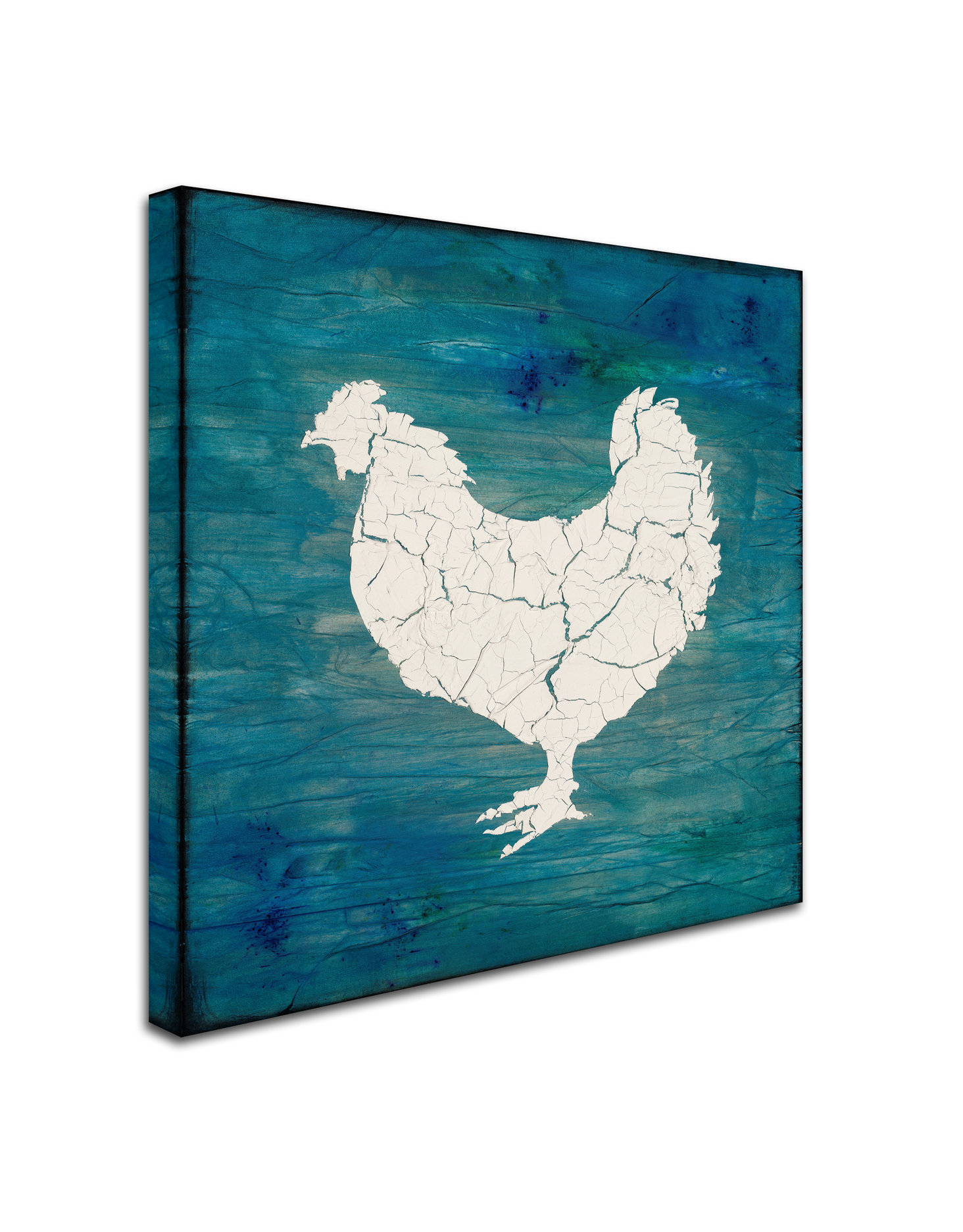 LightBoxJournal 'Farm Chicken' Canvas Art, 14"x 14" - Farmhouse ...