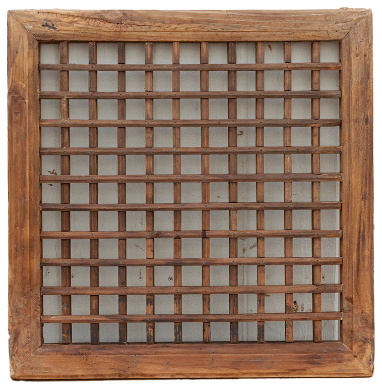 Traditional Antique Chinese Window Frame - Asian - Exterior Shutters ...