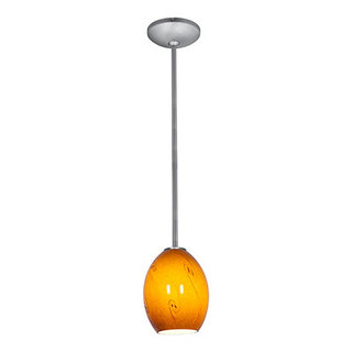 Brandy FireBird LED Rod Pendant - Contemporary - Pendant Lighting - by ...
