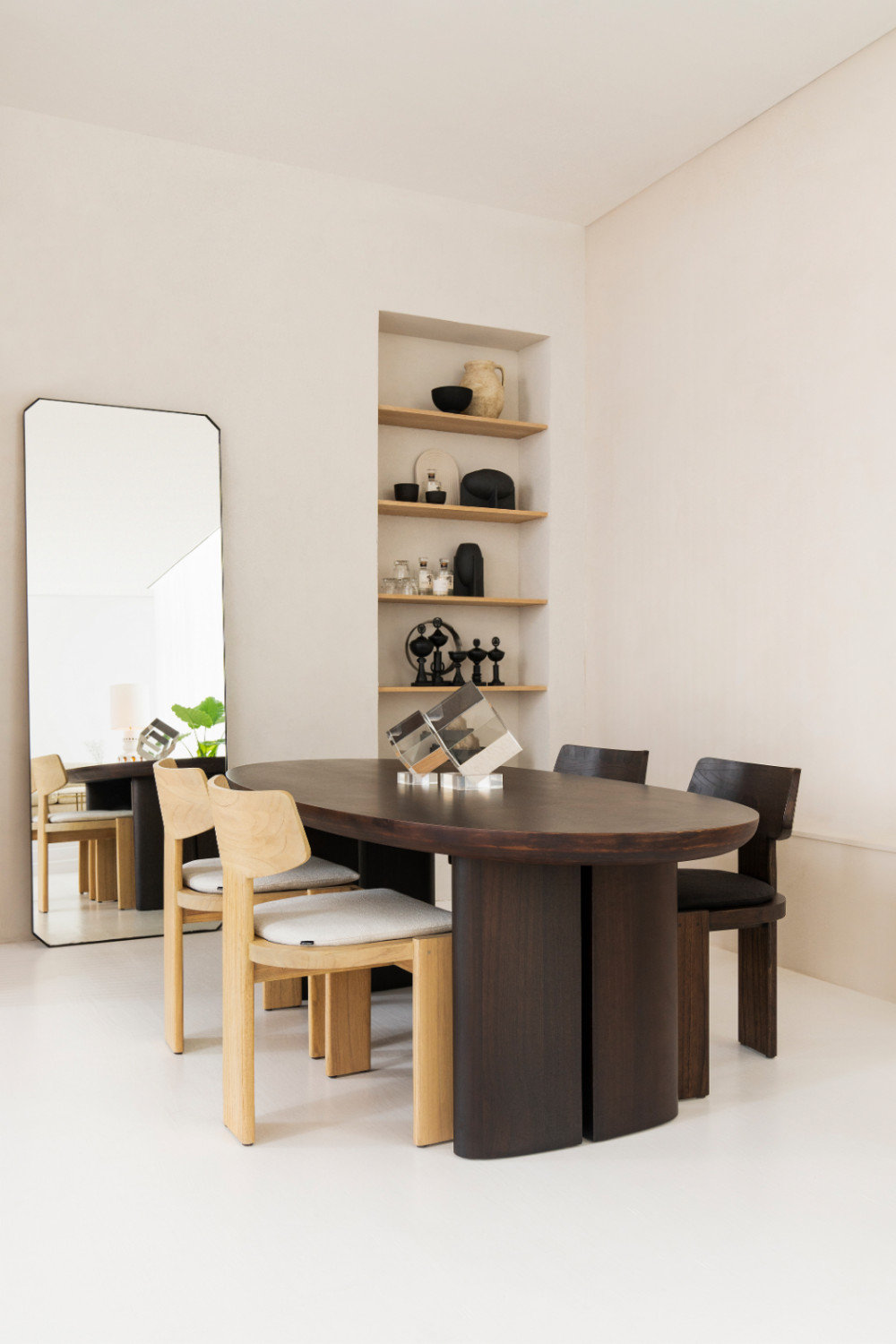 Wooden Modern Dining Chair, Versmissen Sotho - Transitional - Dining ...